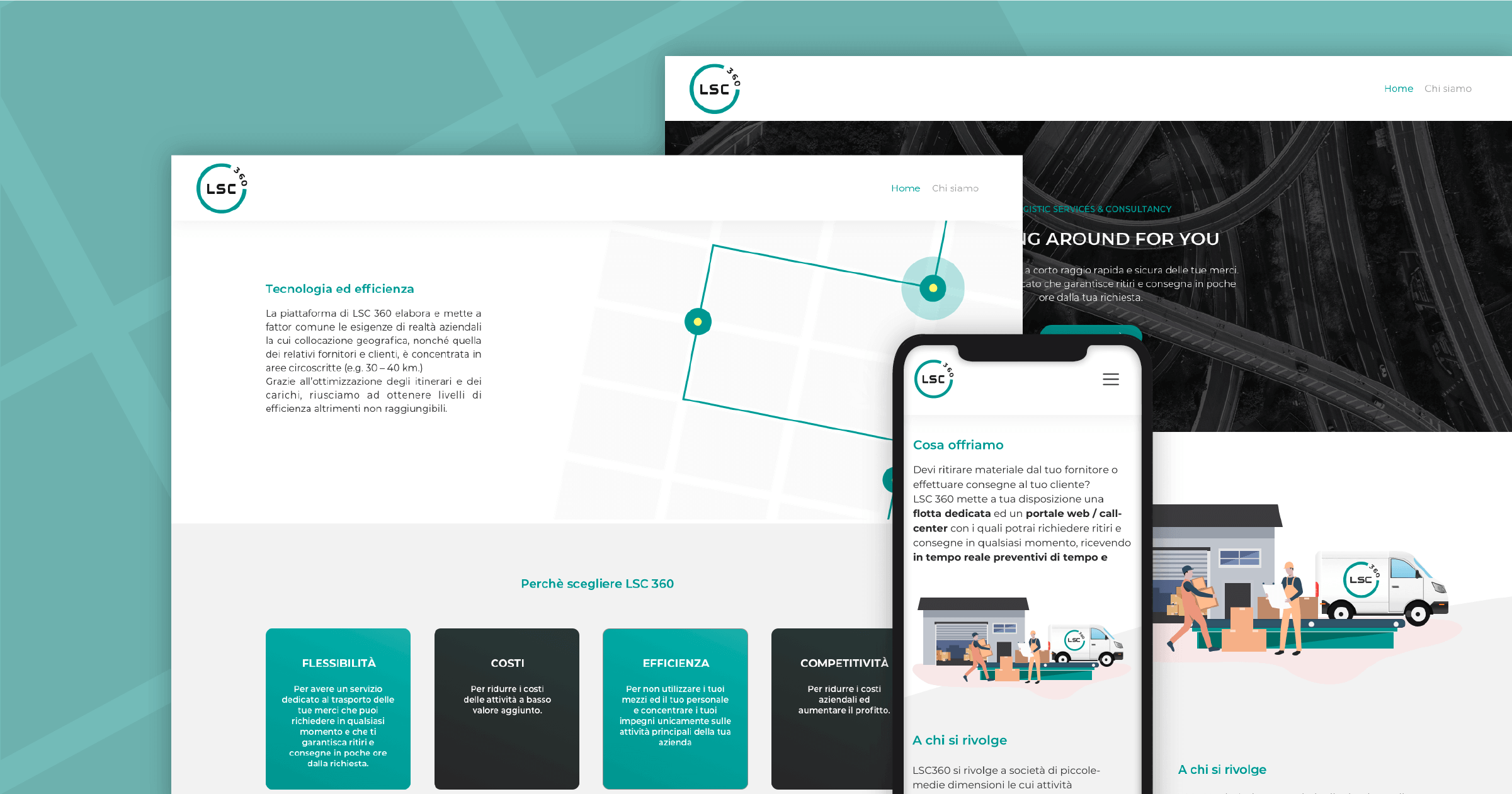 LSC 360: movimentazione merci a corto raggio | BitBoss